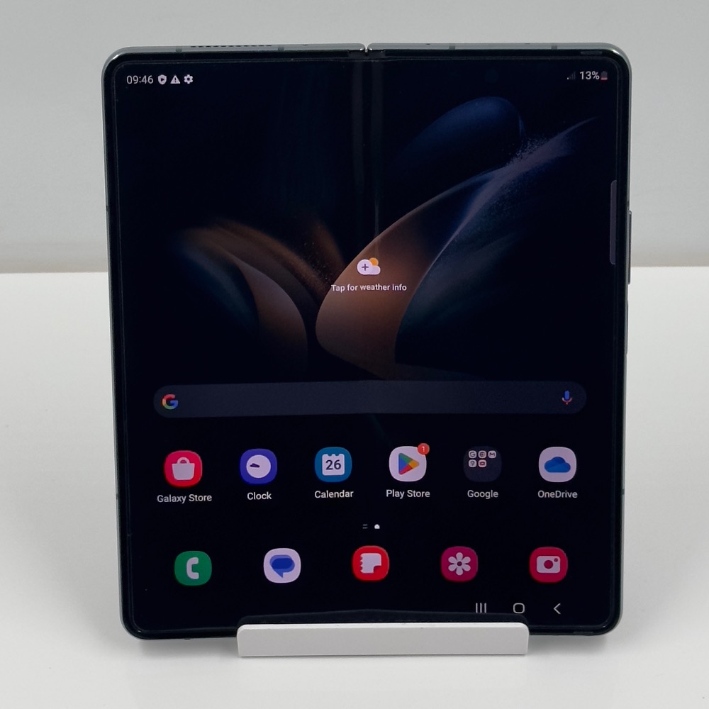 Pre-owned SAMSUNG GALAXY Z FOLD4 - 256GB UNLOCKED GREY GREEN. - Own4Less